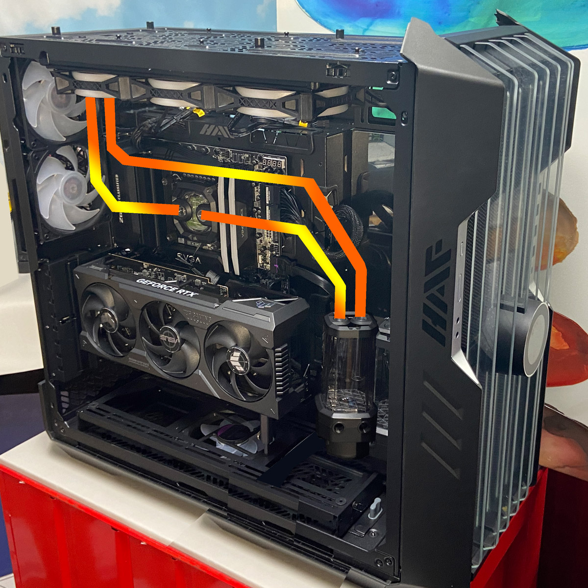 The HAF 700 EVO Build Story and Picture Gallery